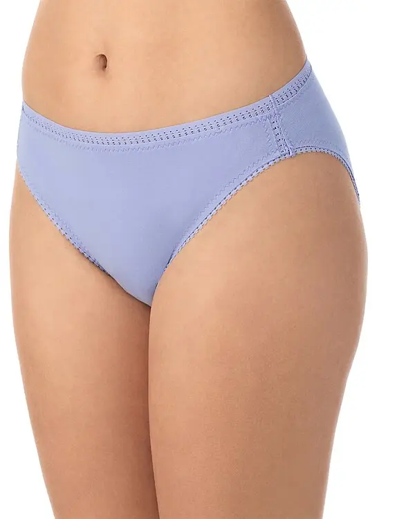 ON GOSSAMER Cabana Cotton Hi Cut Brief - Thistle