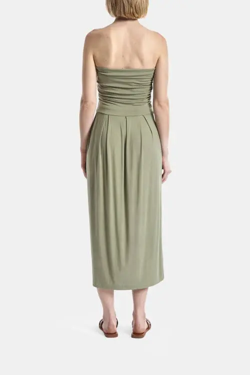 CAPSULE 121 The Ida Strapless Midi Dress