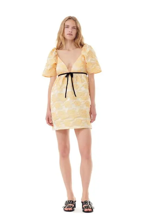knee length dresses for ladies Ganni main image 1