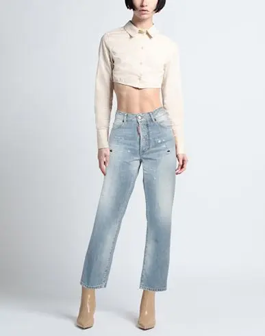 Dsquared2 Cotton Tapered Jeans - Blue