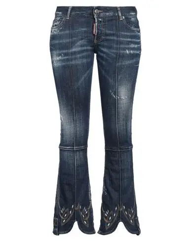 Dsquared2 Boot-cut Jeans With Embroidered Detailing