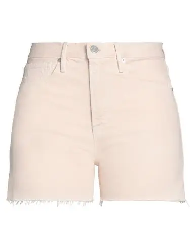 FRAME High Waisted Denim Shorts - Orange