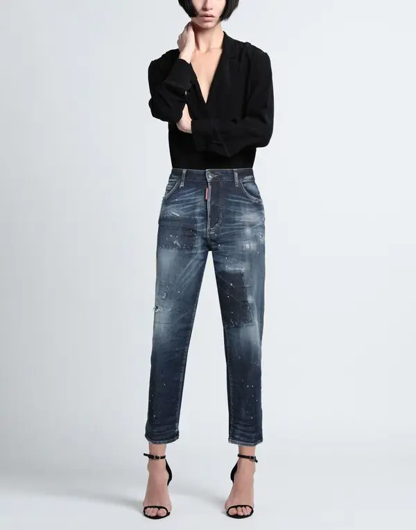 Dsquared2 Cotton Elastomultiester Jeans