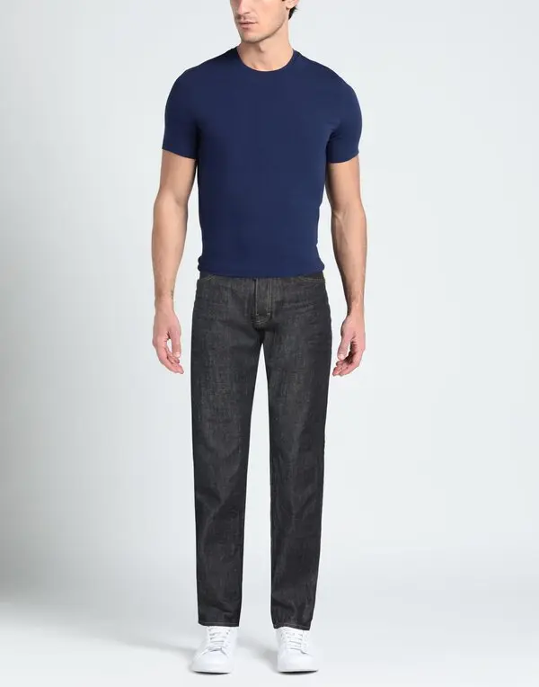 Dsquared2 Tapered Jeans With Leather Trims