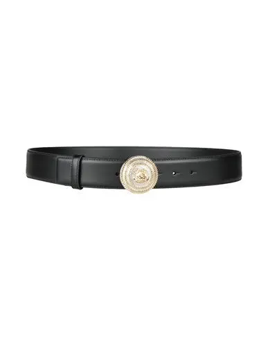 Versace Leather Belt - Black