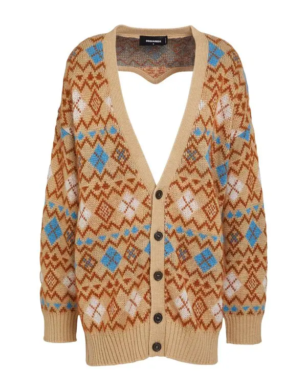 Dsquared2 Knit Cardigan - Sand