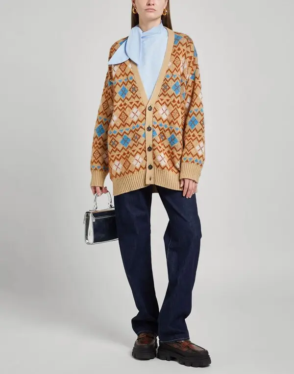 Dsquared2 Knit Cardigan - Sand