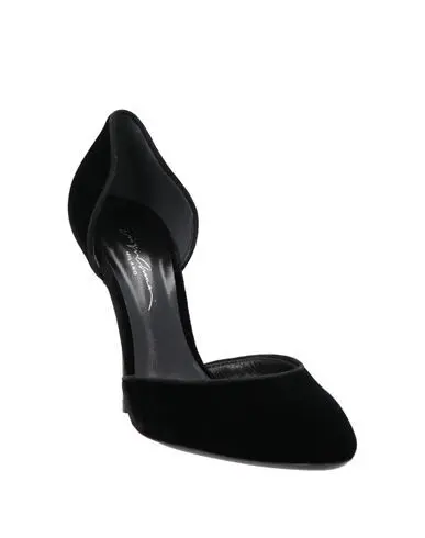 Giorgio Armani Pumps In Velvet With Piped Trims