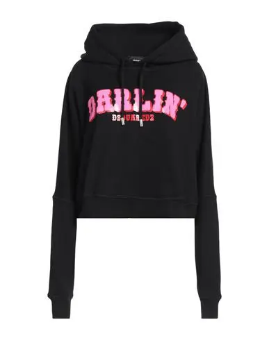 Dsquared2 Cotton Sweatshirt - Black
