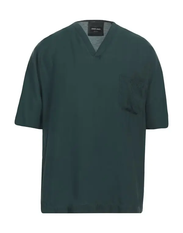 Giorgio Armani Shirt Size Lyocell, Silk