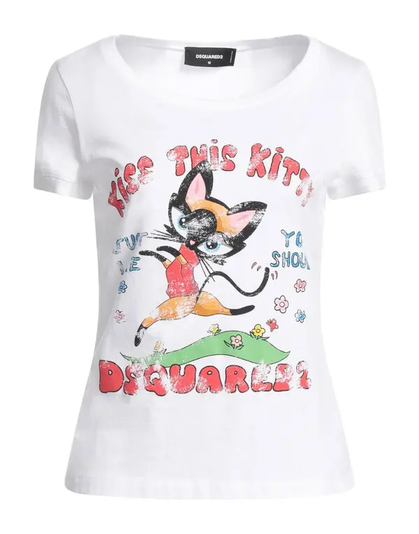 Dsquared2 Printed T-shirt - White