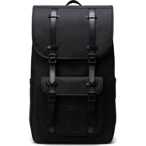 Herschel Supply Co. Premium Little America Recycled Polyester Backpack - Black