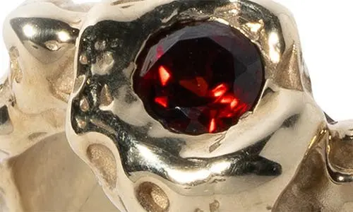 FARIS Spell Garnet Ring