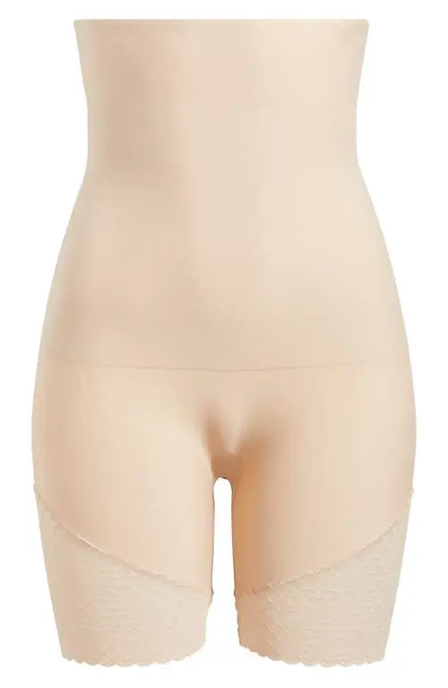 Simone Perele Subtile High Waist Shaper Shorts - Peau Rose