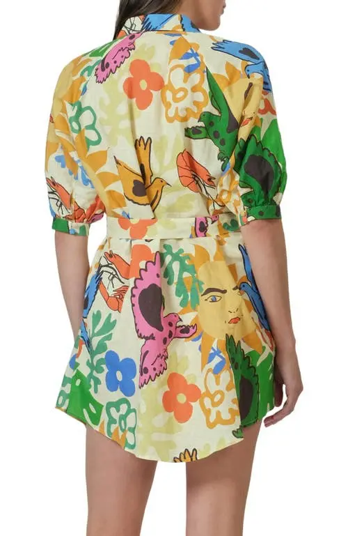 WALNUT MELBOURNE Taormina Mini Dress