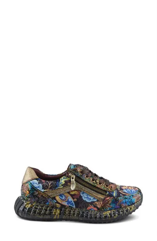 SPRING STEP SHOES Javana Platform Sneakers - Gold Multi