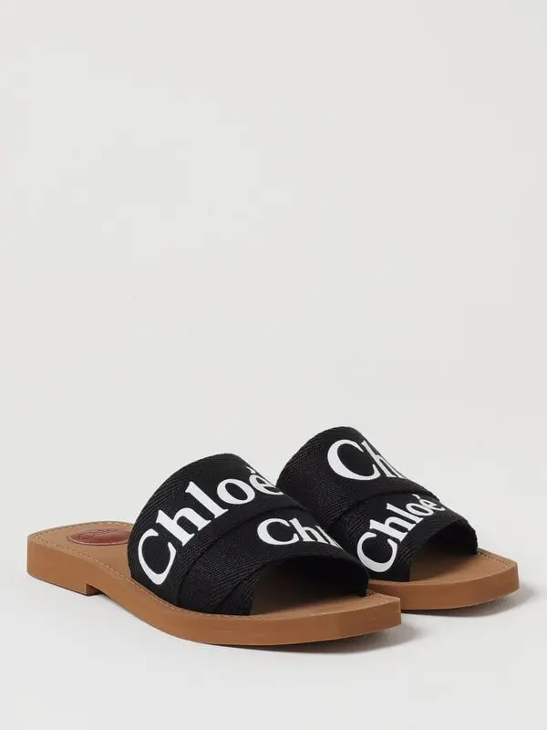 Chloé Heeled Sandal - Black