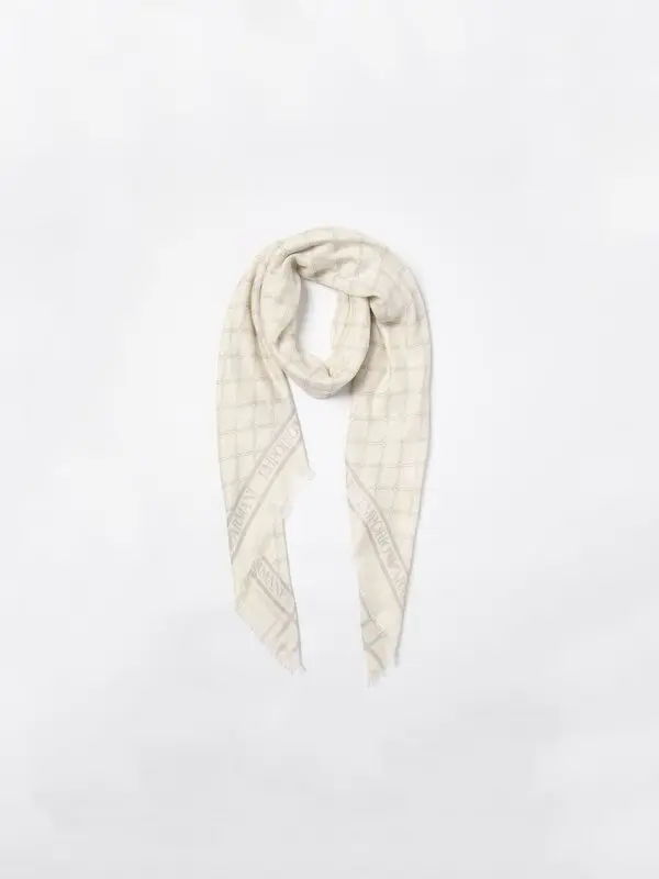 Emporio Armani Scarf - Yellow Cream