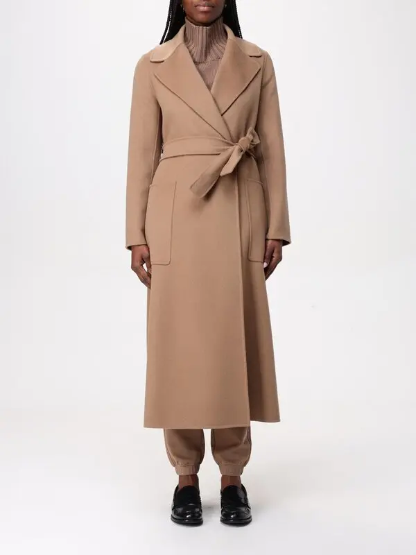 Max Mara Long Coat - Camel