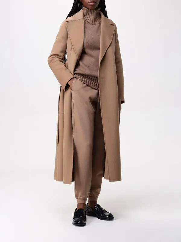 Max Mara Long Coat - Camel