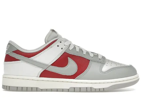 Nike Dunk Low Sneakers - Photon/light Iron Ore/gym Red