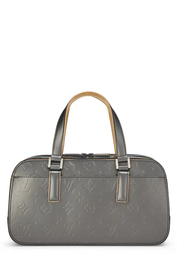 LOUIS VUITTON Vernis Mat Shelton Handbag
