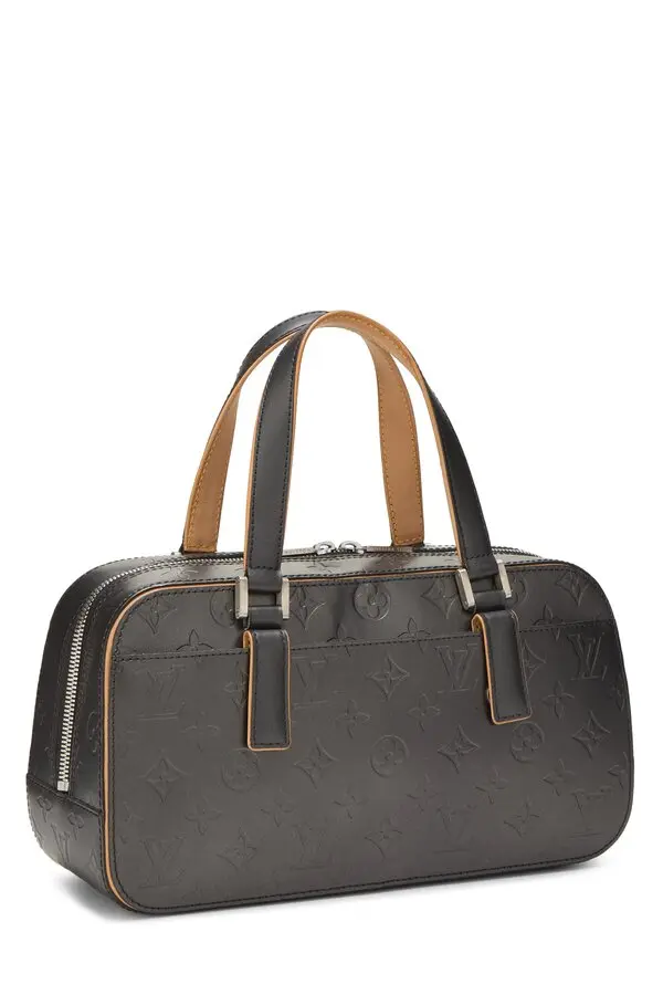 LOUIS VUITTON Vernis Mat Shelton Handbag