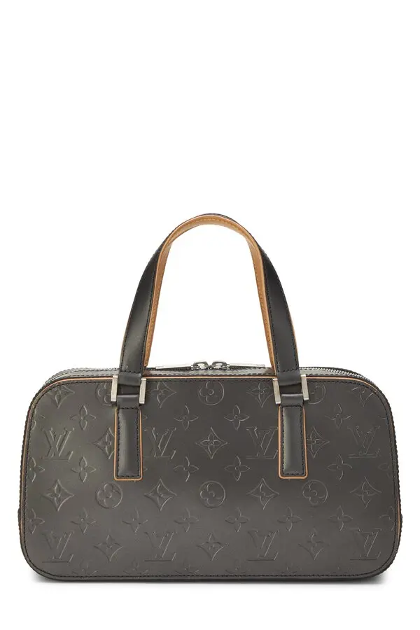 LOUIS VUITTON Vernis Mat Shelton Handbag