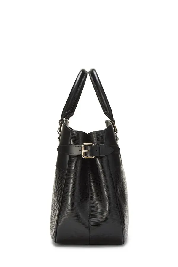 LOUIS VUITTON Epi Passy - Black