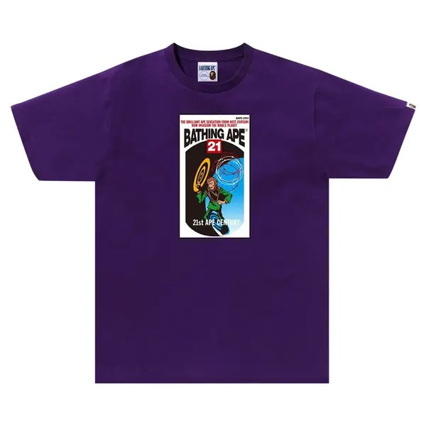A BATHING APE By Bathing Ape Tee - Purple