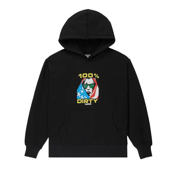PLEASURES Dirty Hoodie - Black