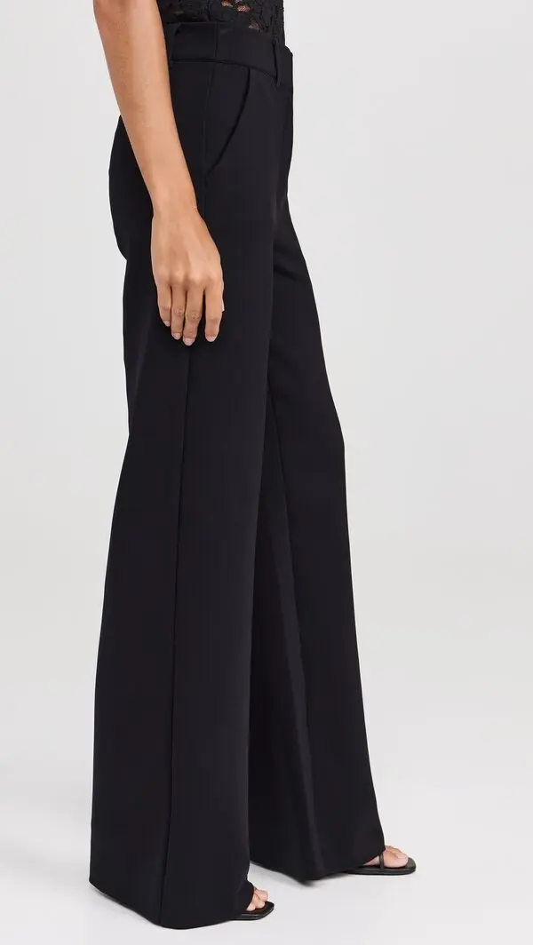 Commando Neoprene Ceo Wide Leg Trousers - Black