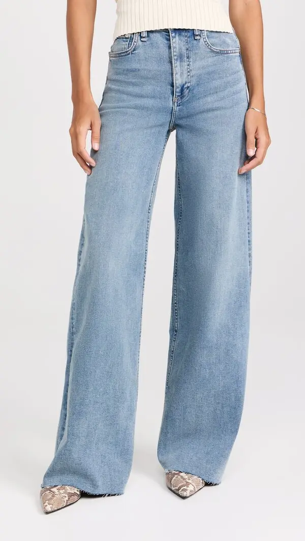 Rag & Bone Flexi Sofie High Rise Wide Jeans