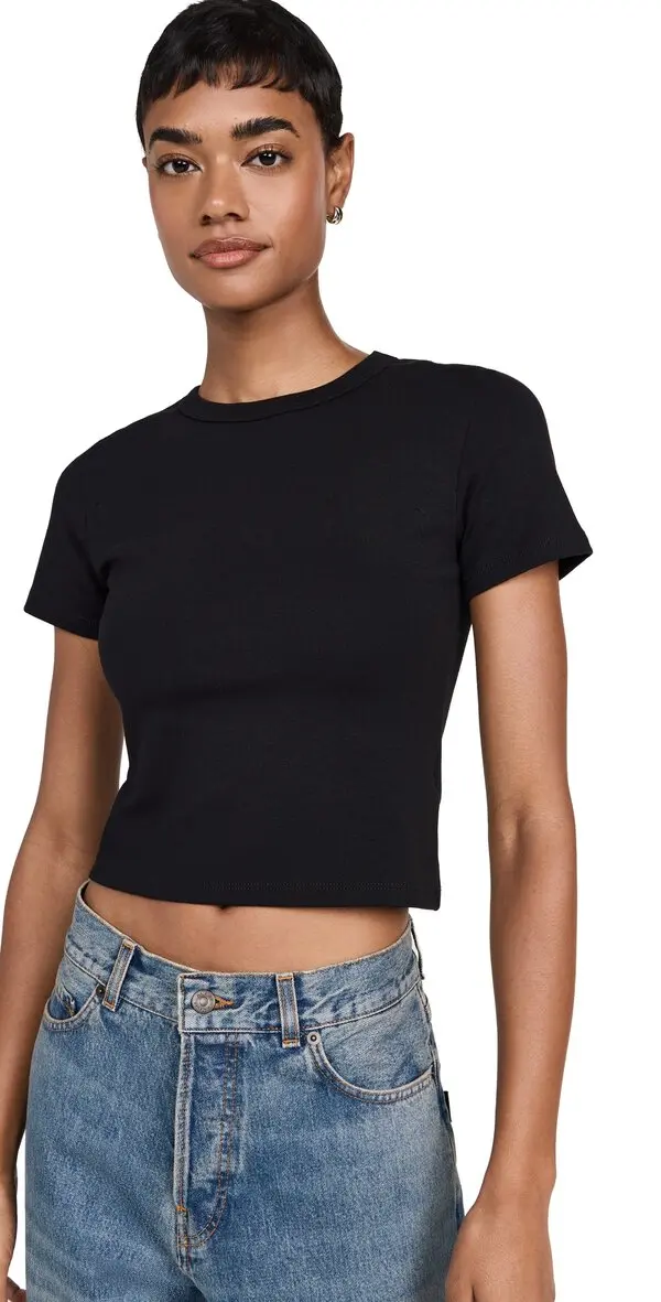 Joe's Jeans The Baby Tee - Black