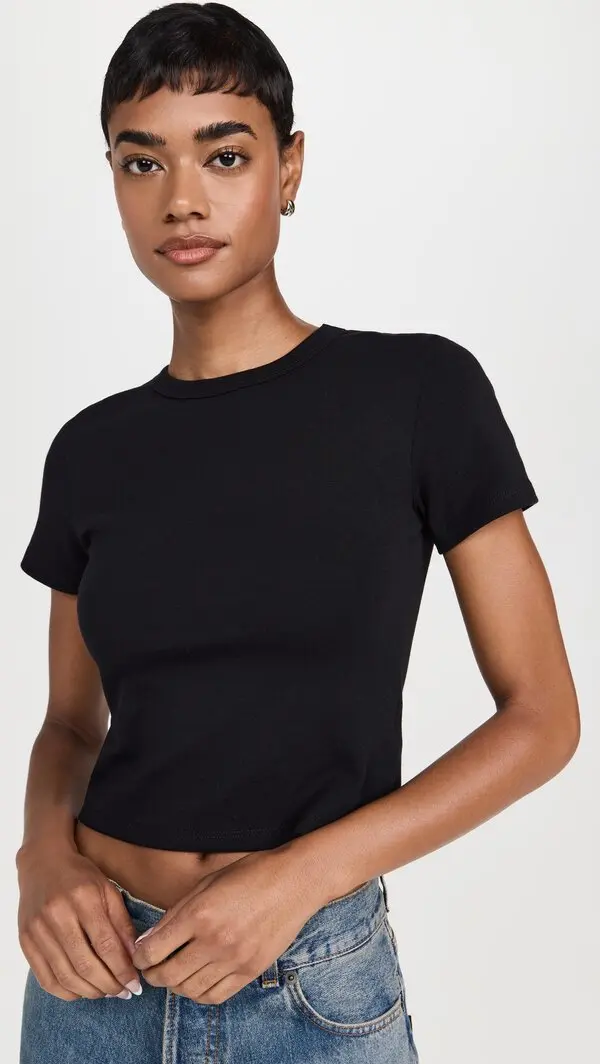 Joe's Jeans The Baby Tee - Black