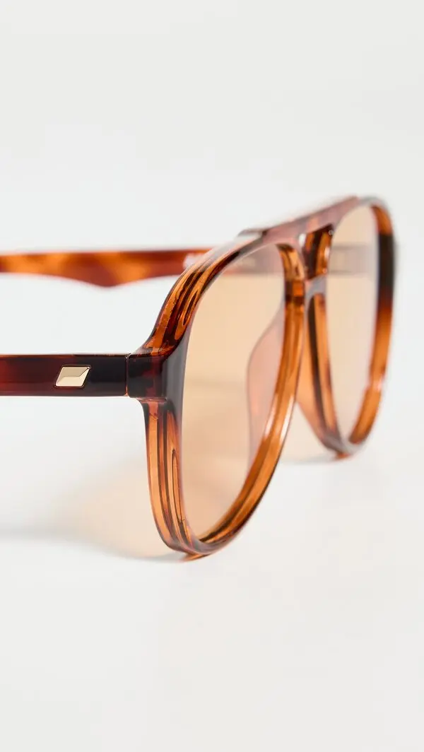 Le Specs Tragic Magic Sunglasses - Toffee Tort