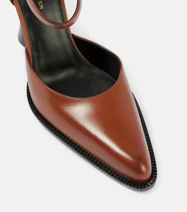 Dries Van Noten Leather Mary Jane Pumps