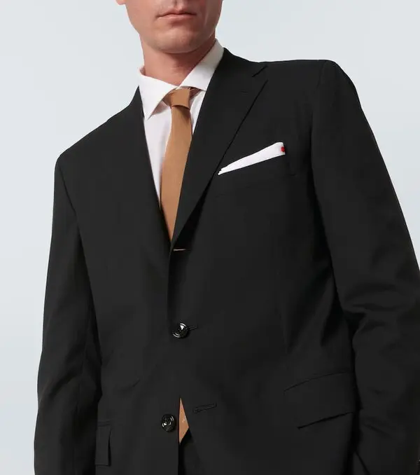 Kiton Single-breasted Wool Suit