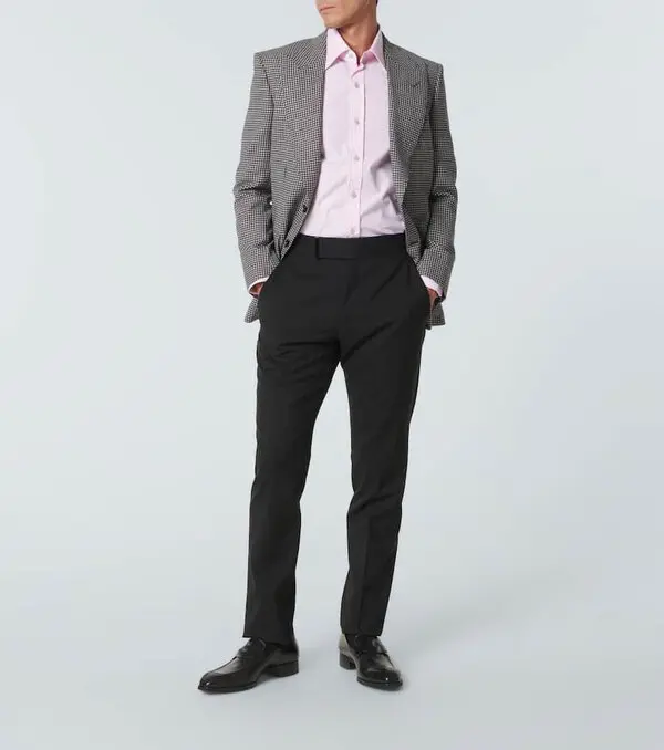 TOM FORD Cotton Poplin Shirt - Pink