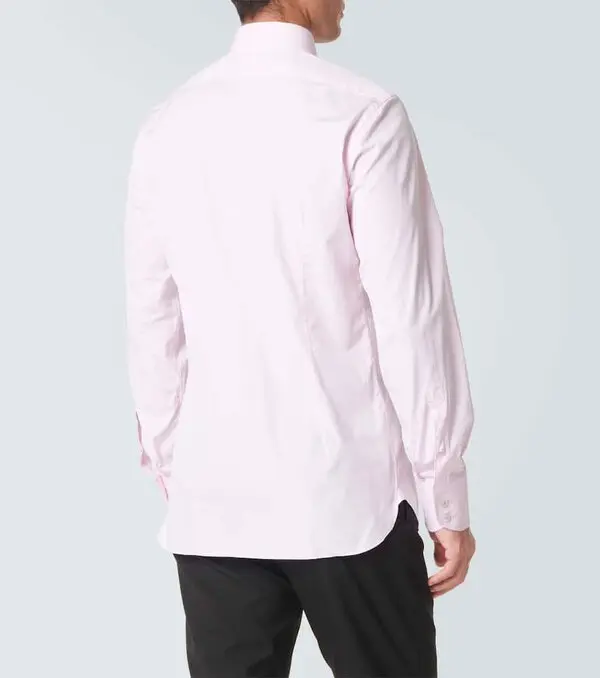 TOM FORD Cotton Poplin Shirt - Pink