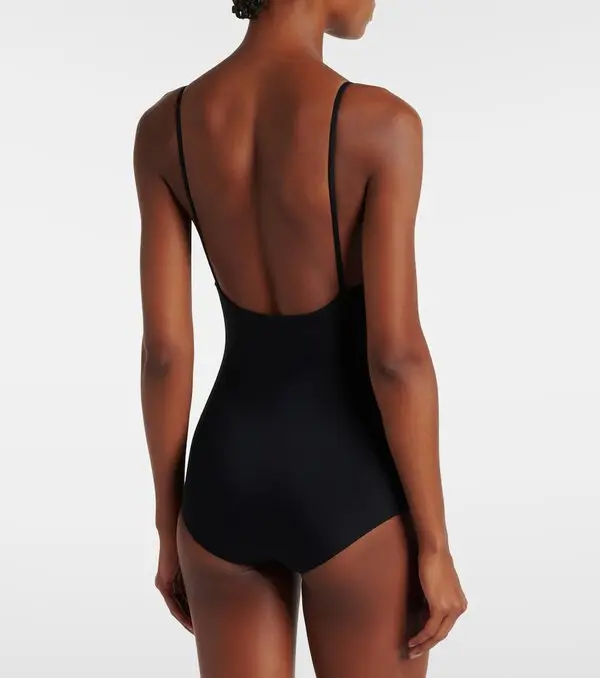 Magda Butrym Draped One Piece Swimsuit