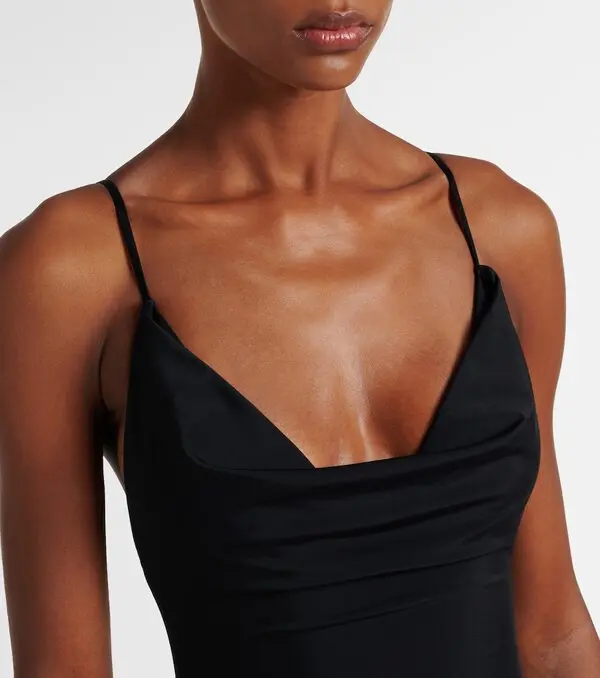 Magda Butrym Draped One Piece Swimsuit