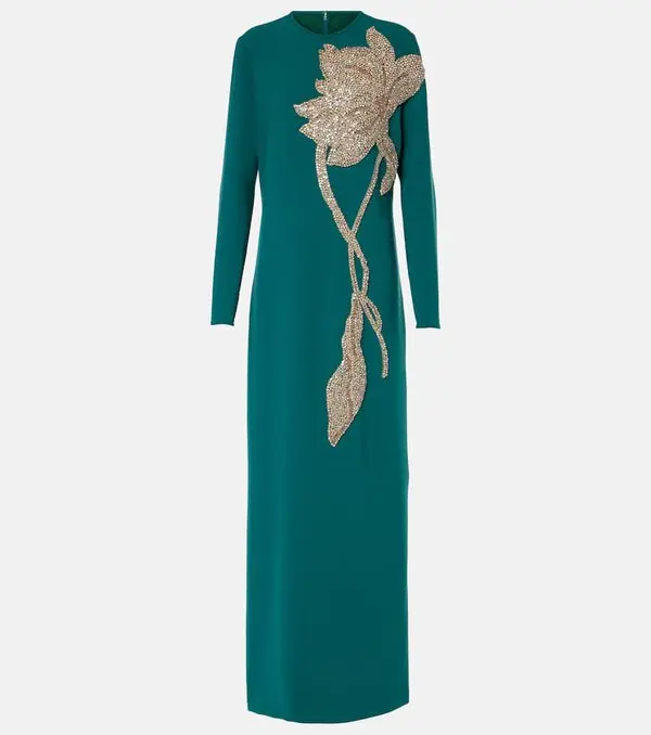 Costarellos Elea Embellished Gown
