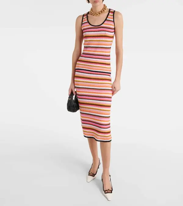 Missoni Cotton-blend Tank Top - Multicoloured