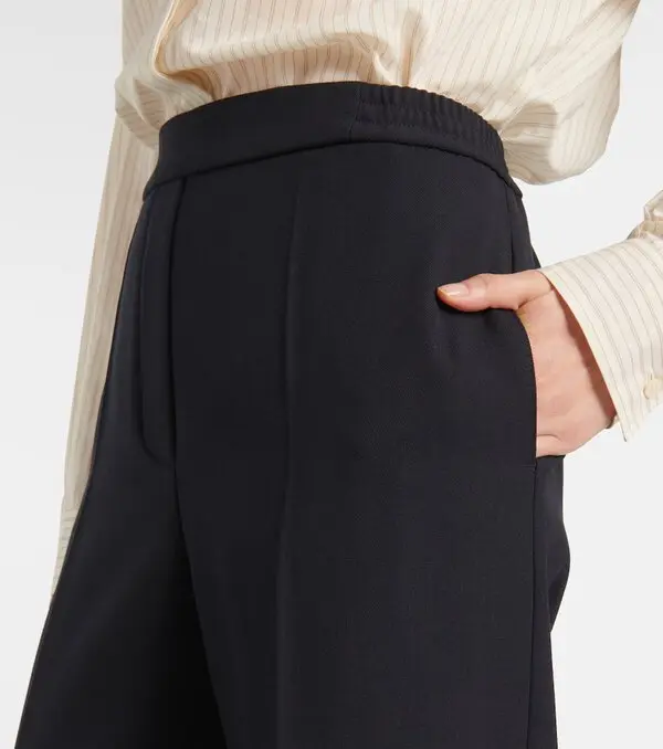 TOD'S Wide-leg Wool Pants