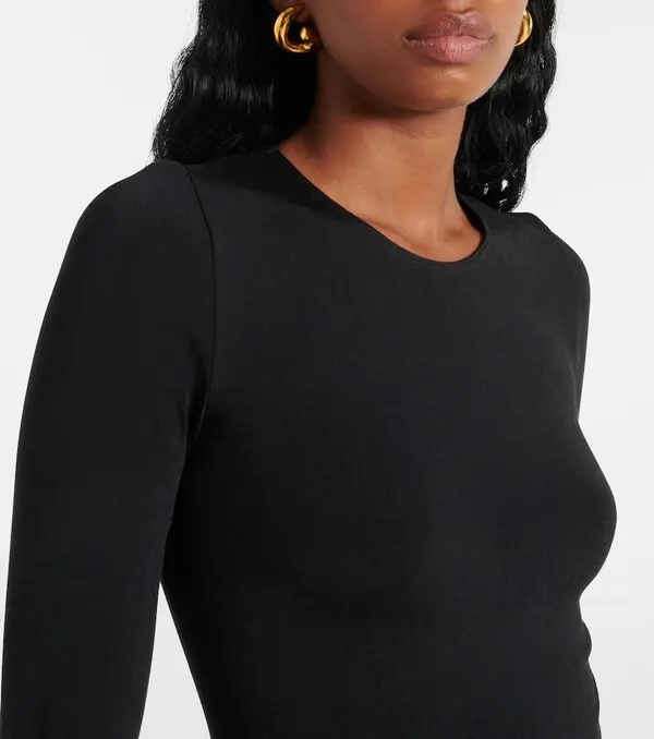 Wolford Berlin Jersey Bodysuit - Black