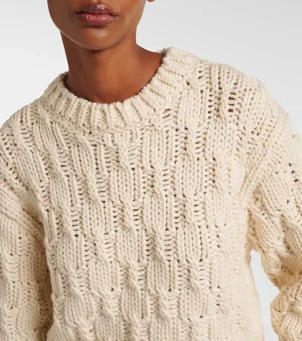 Chloé Wool, Silk, And Cashmere Sweater