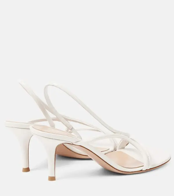 GIANVITO ROSSI 70 Patent Leather Sandals