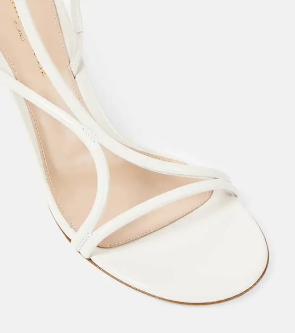 GIANVITO ROSSI 70 Patent Leather Sandals