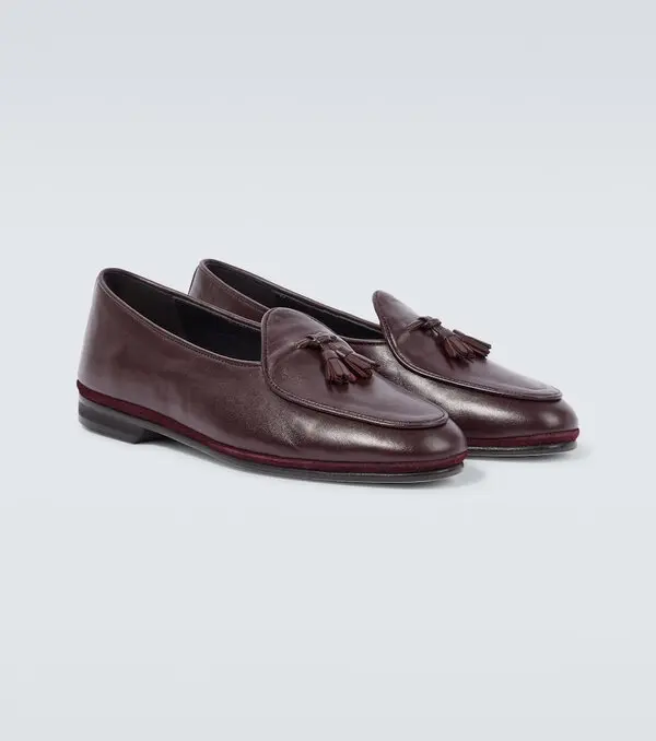 Rubinacci Marphy Leather Loafers